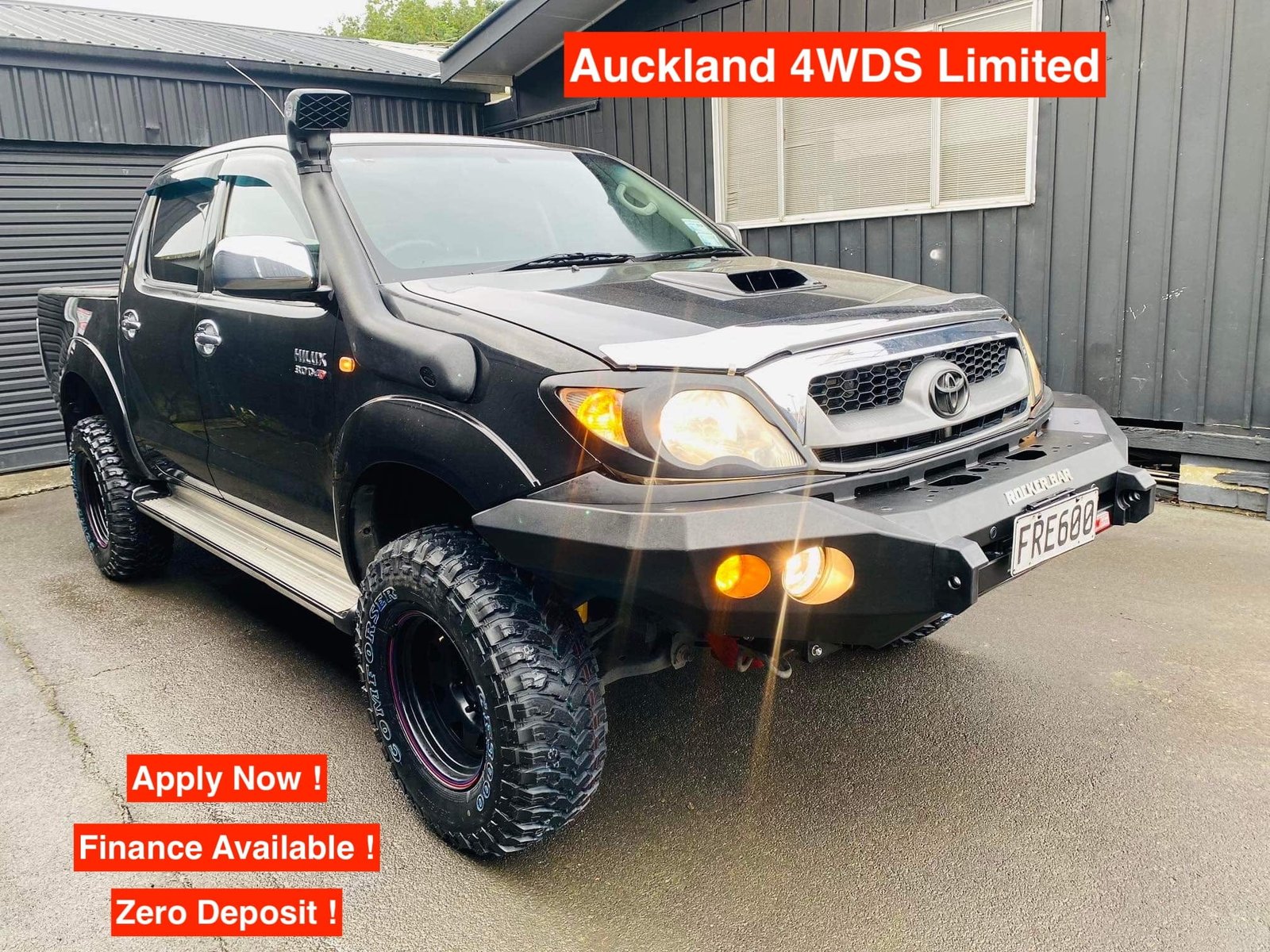 Toyota Hilux 2010 - Auckland 4WDS