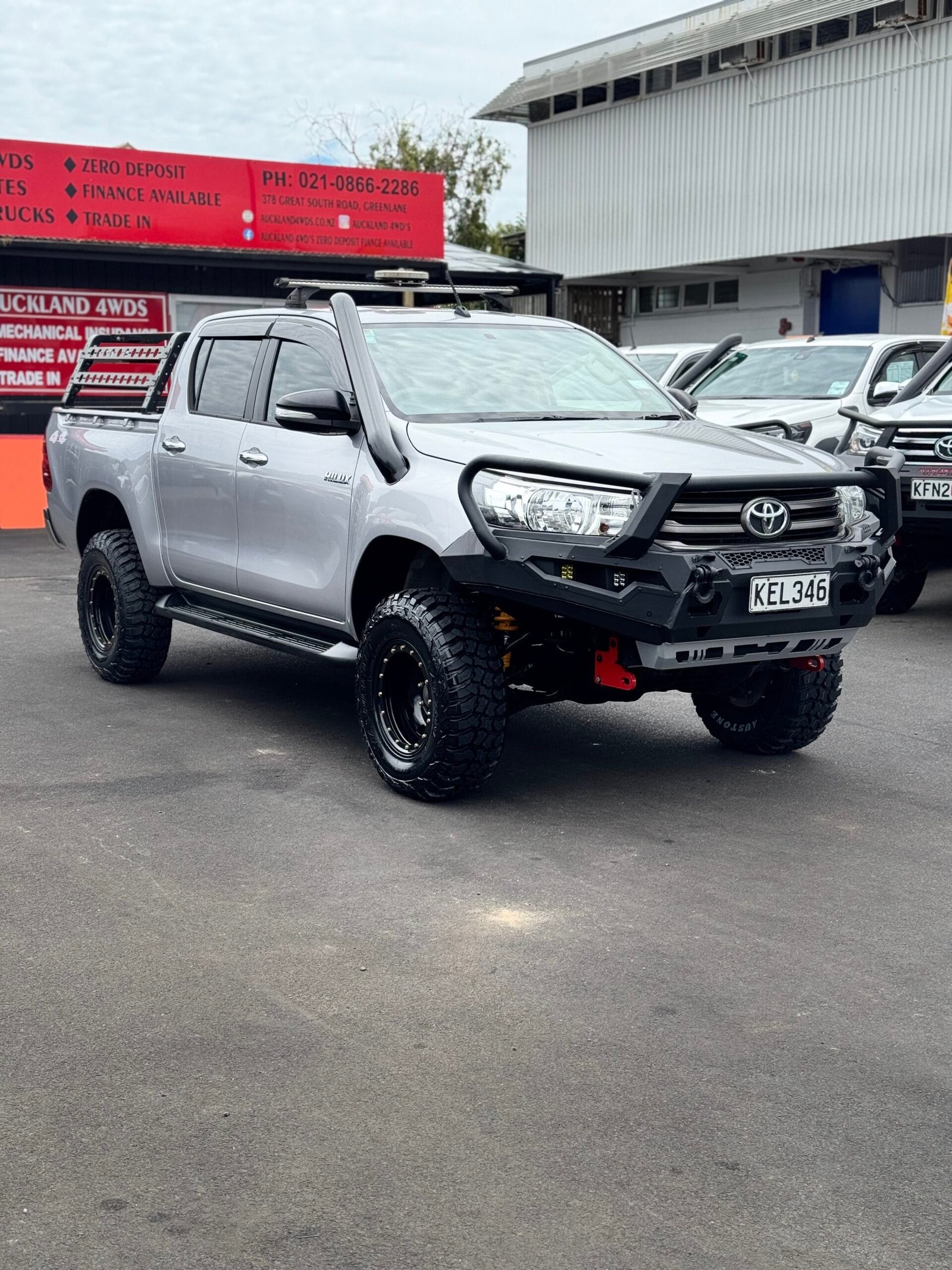 2016 Toyota Hilux, Diesel 4WDS - Auckland 4WDS