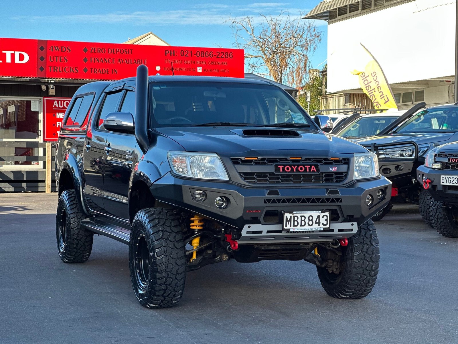 2014 TOYOTA HILUX SR5,TURBO INTERCOOLER/4WDS - Auckland 4WDS